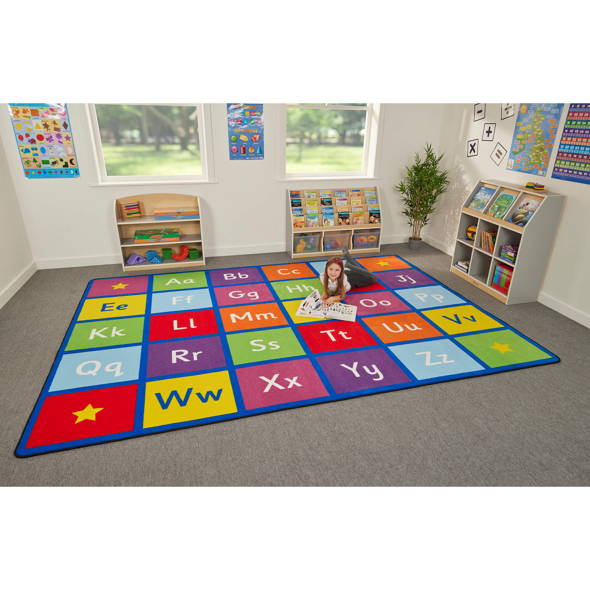 Large Alphabet Learning Rug | Profile Education